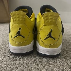 Jordan | Shoes | Yellow Retro Jordan 4s | Poshmark